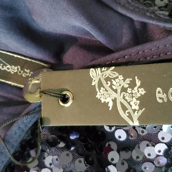 Poof Couture | Skirts | Sequence Skirt Navy Blue Brand New | Poshmark